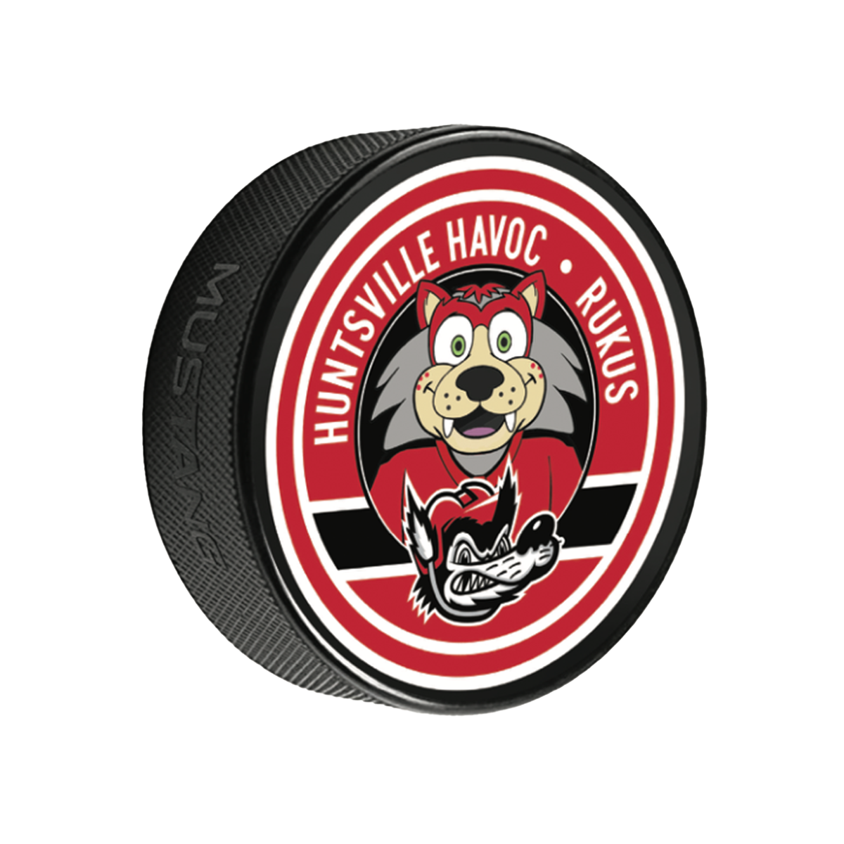 Havoc Rukus Mascot Premium Puck – Huntsville Havoc