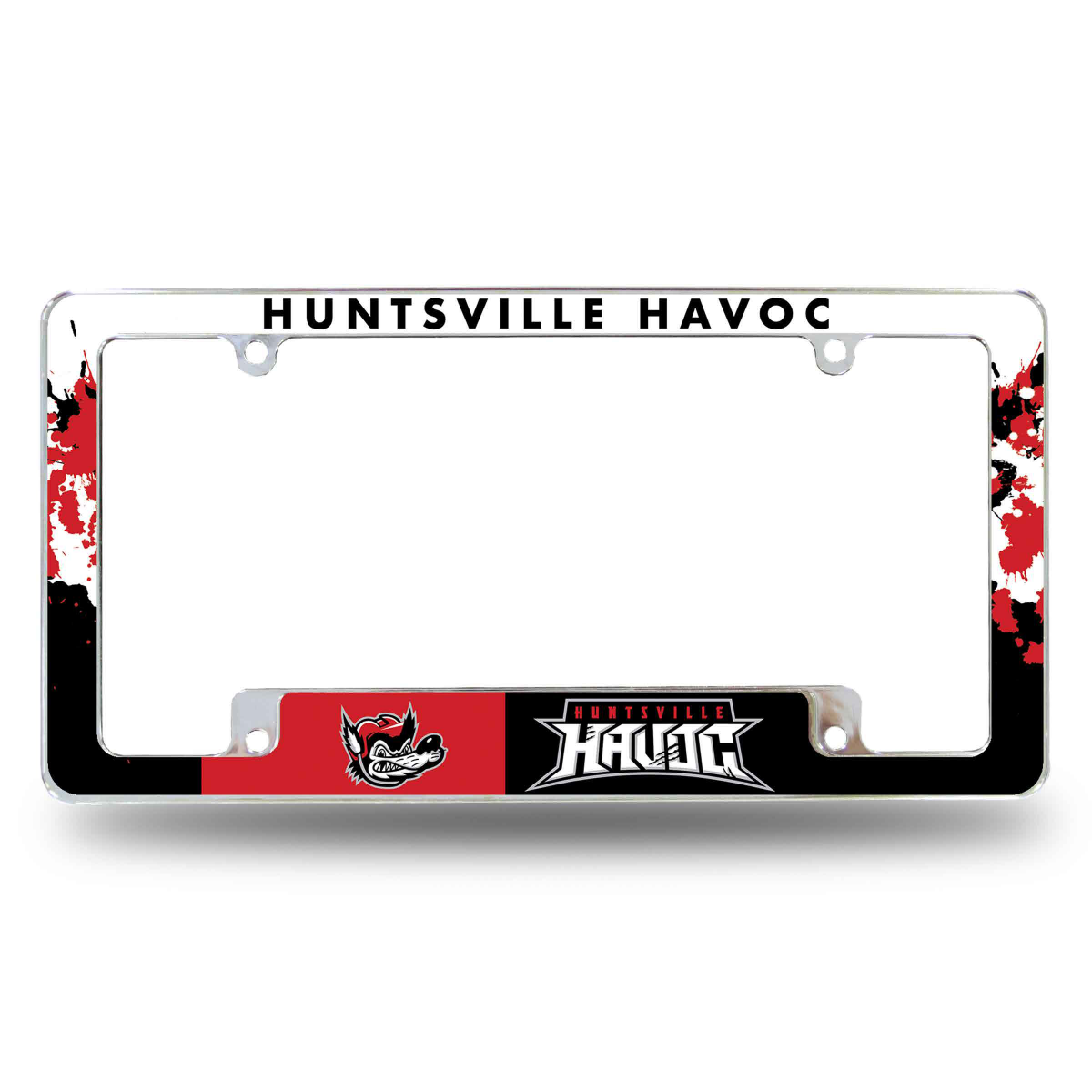 Havoc Full Print License Plate Frame – Huntsville Havoc